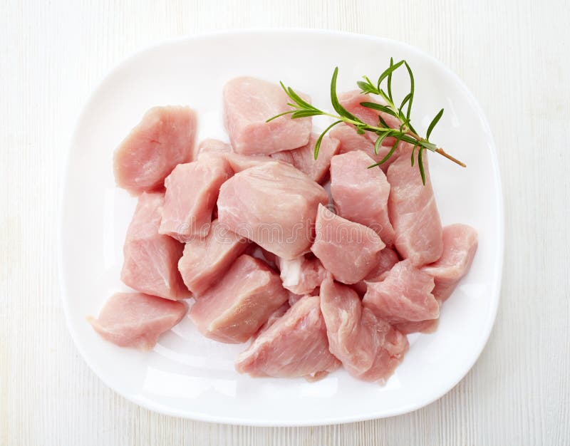 Pork chop raw meat stock image. Image of grocery, lunch - 32324155