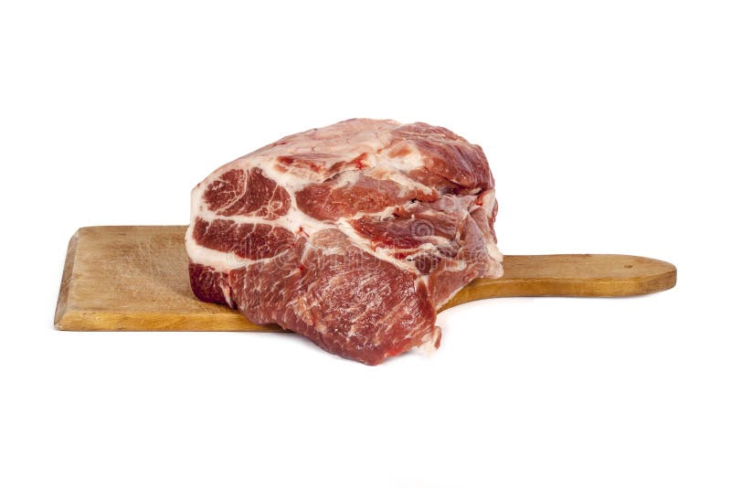 Raw Pork Meat Rectangle Board Stock Photos - Free & Royalty-Free Stock ...