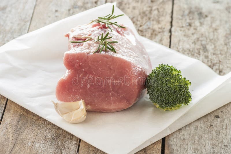 Raw pork ready to cook stock photo. Image of butcher - 90472242