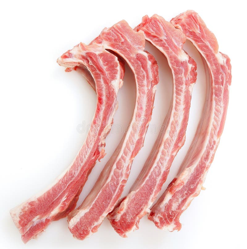 Raw Pork Ribs stock image. Image of portion, flavor, butcher - 37892095