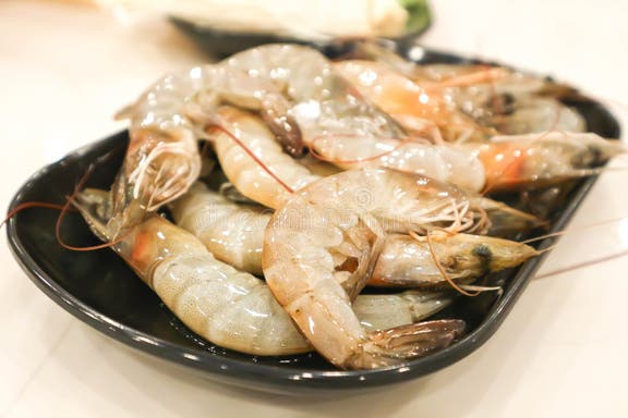 Raw Prawn, Raw Shrimp for Cook Stock Image - Image of shell, fresh ...