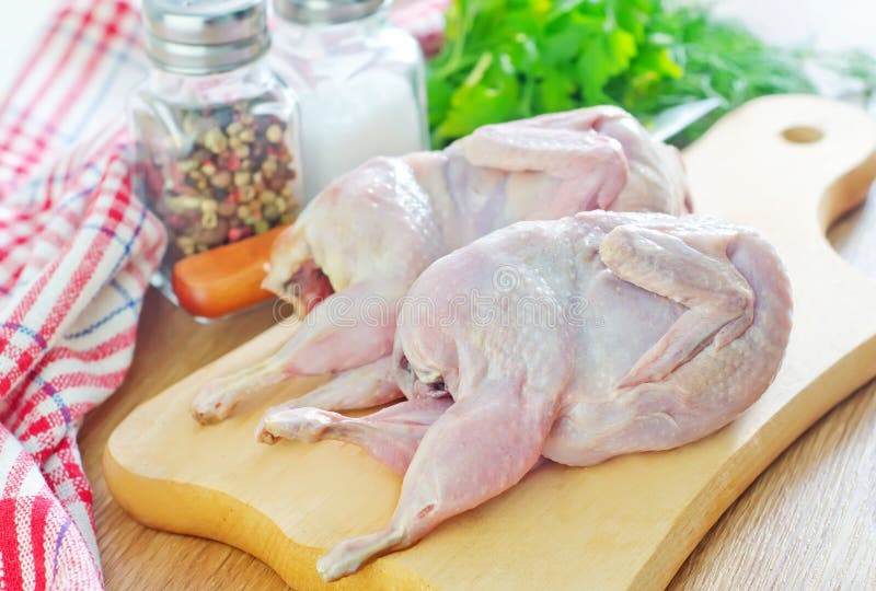 Raw quail stock photo. Image of legs, delicious, fowl - 36631714