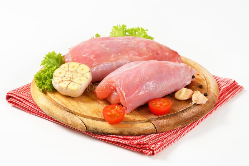 Raw rabbit meat stock image. Image of fresh, lettuce - 35797201