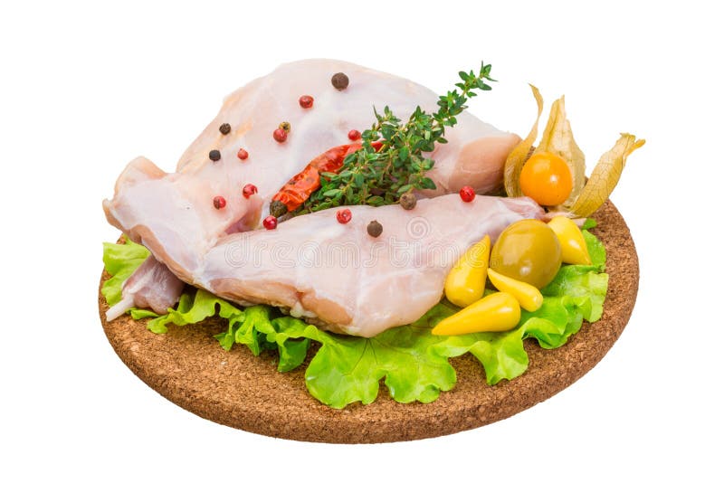 Raw rabbit meat stock image. Image of fillet, cuisine - 38194389