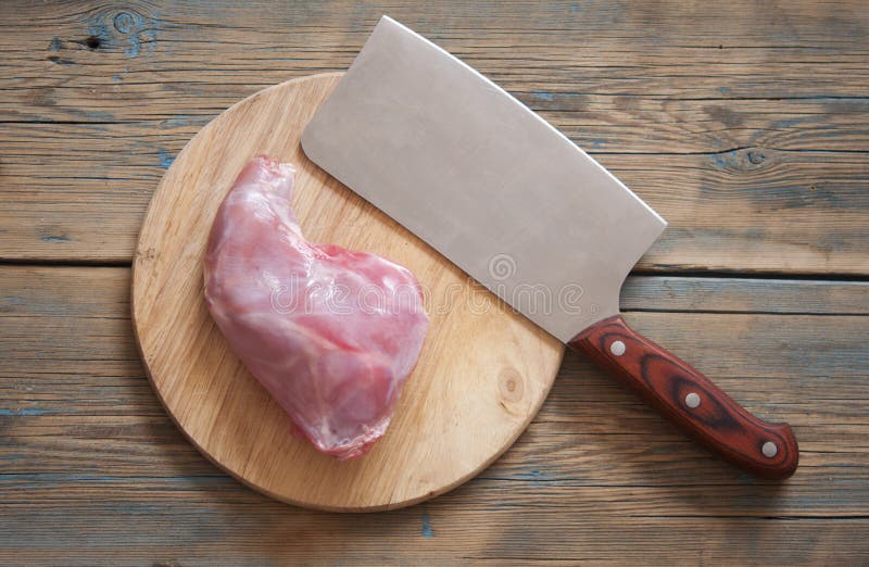 Raw Rabbit Meat Ready To Be Cooked Stock Image - Image of hare ...