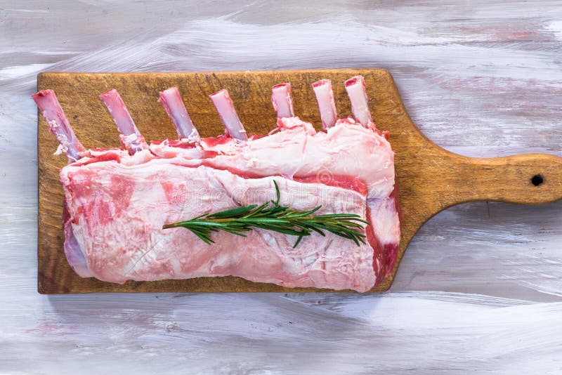 Rack of Lamb 3 stock image. Image of chops, cooking - 171541795