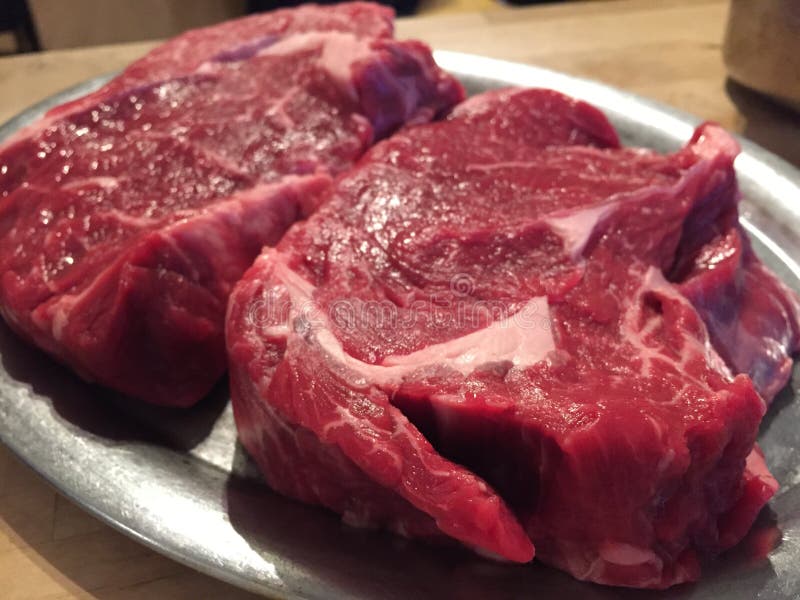 Raw red meat stock photo. Image of meats, diet, kitchen - 128615142