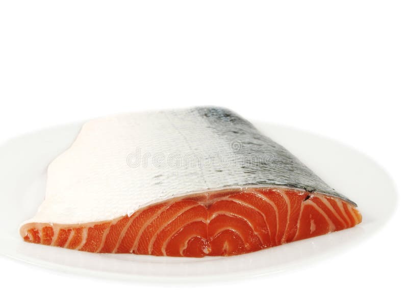 Raw red meat fish stock image. Image of dinner, preparation - 21291215