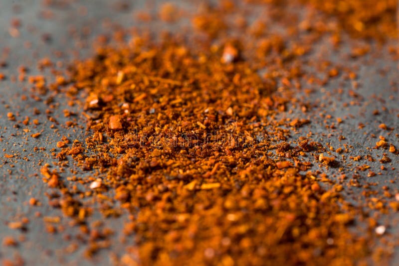 Raw Red Organic Chili Powder Spice Stock Image - Image of seasoning ...