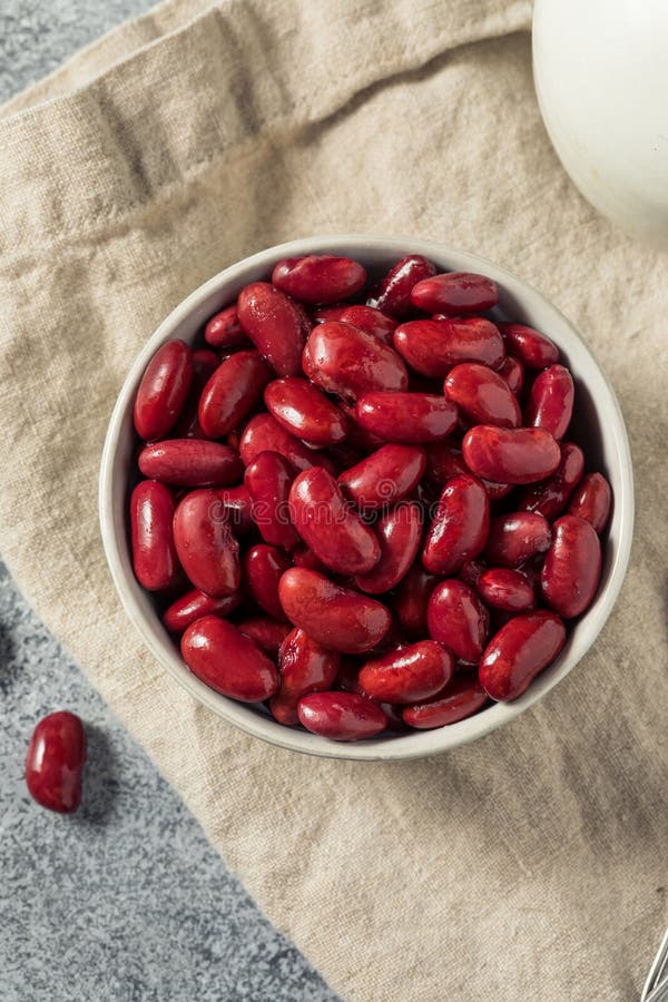 Raw Red Organic Kidney Beans Stock Image - Image of agriculture ...