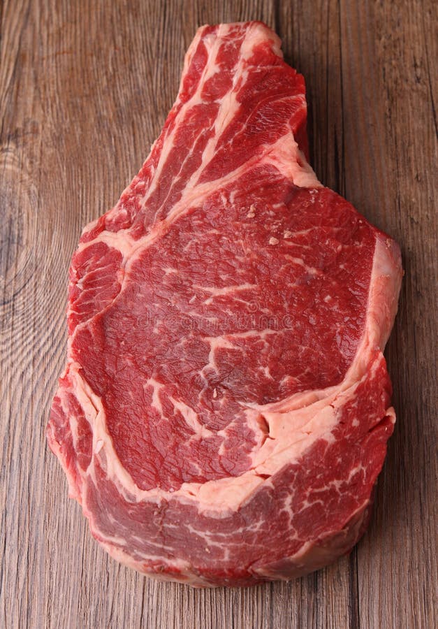 USDA Prime Rib Eye Steak stock image. Image of grocery - 10910143