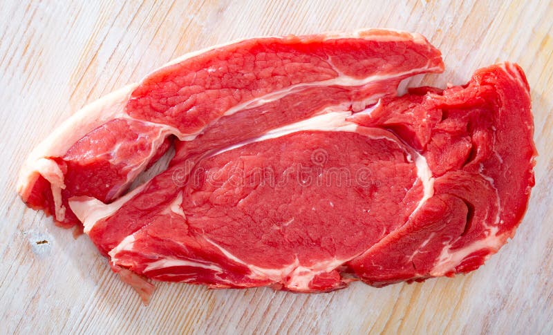 Raw ribeye steak stock image. Image of appetizer, menu - 369940723