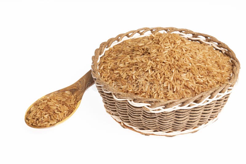 Raw Rice - Rice Ready To Prepare Coconut Rice Stock Image - Image of ...