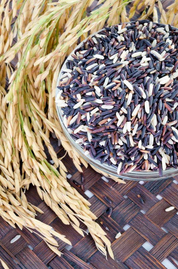 Raw Rice, Selection of Rices Stock Image - Image of closeup, close ...