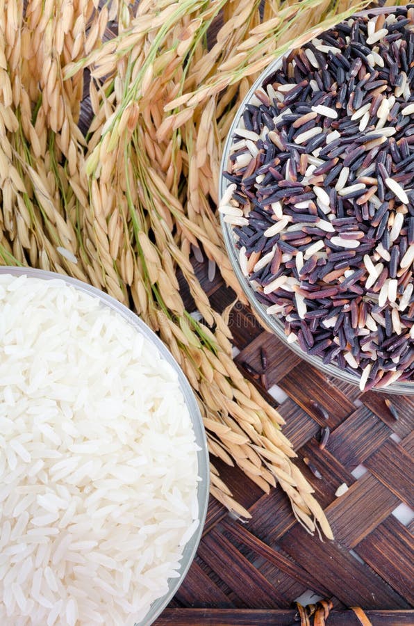 Raw Rice, Selection of Rices Stock Image - Image of food, detail: 35225437