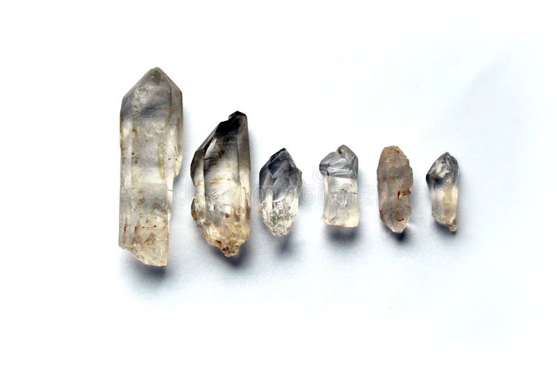 Raw rock-crystals stock image. Image of stone, glassy - 86593325