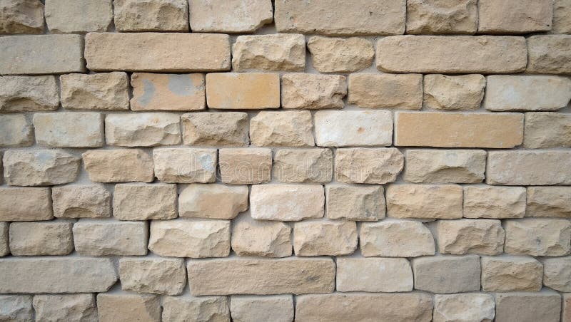 Raw Rustic Limestone Wall in Soft Beige and Gray Hues Stock Illustration - Illustration of hues ...