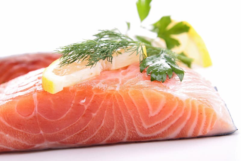Raw salmon stock photo. Image of diet, seafood, fresh - 27049644