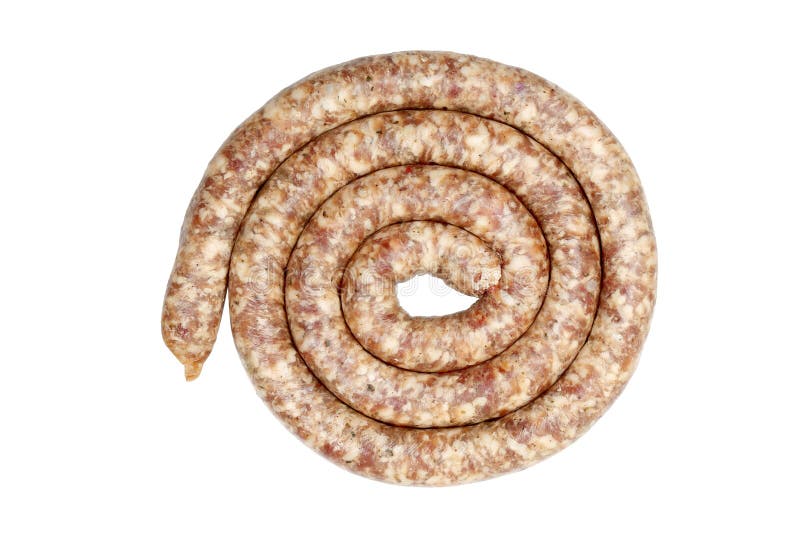 Raw sausage stock photo. Image of diet, long, salami - 47906406