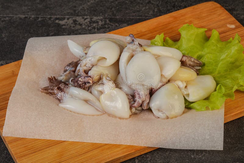 Raw Seafood - Cuttlefish for Cooking Stock Photo - Image of background ...
