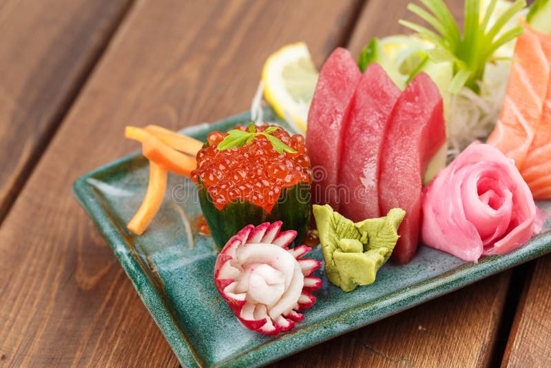 Raw Seafood selections stock image. Image of food, black - 97101835