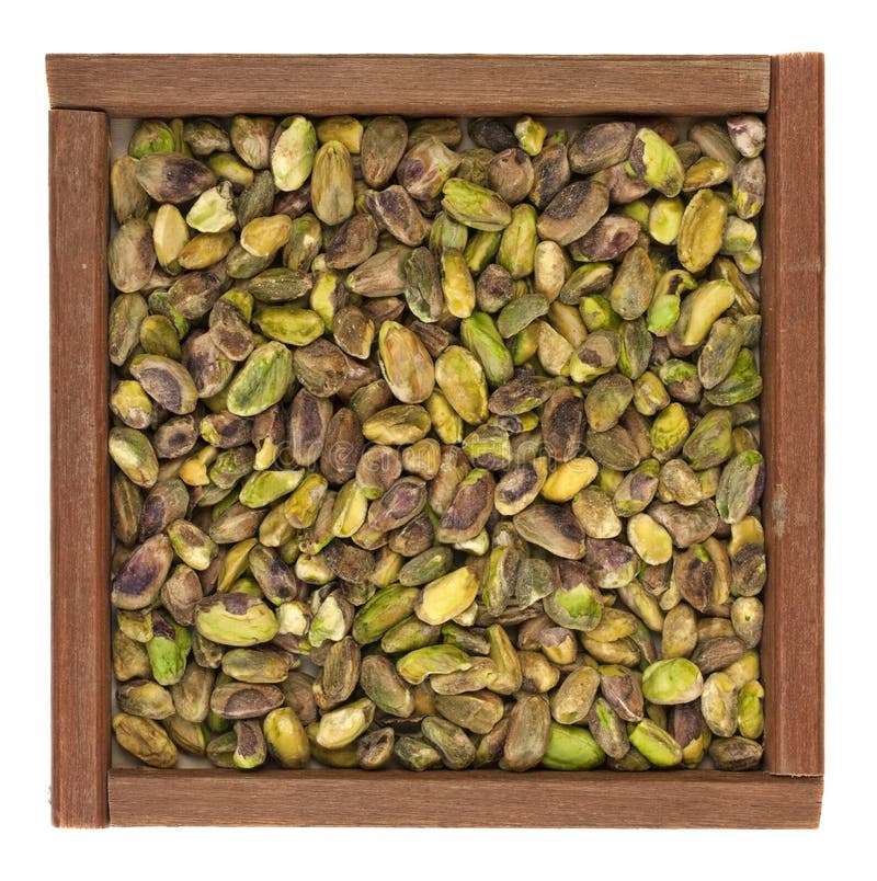 Raw shelled pistachio nuts stock photo. Image of roasted - 30944544