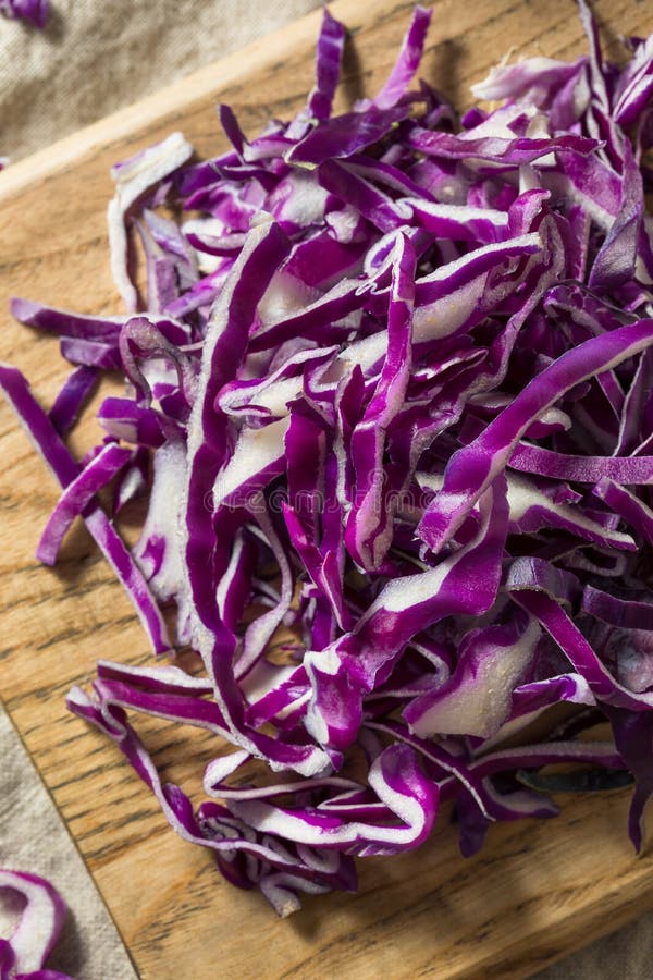 Raw Shredded Purple Cabbage Stock Photo - Image of tasty, nature: 145949316