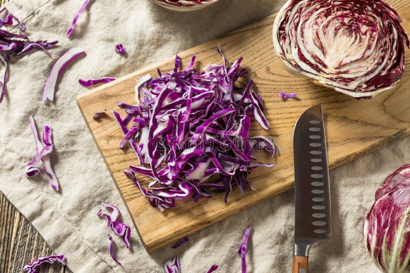 Raw Shredded Purple Cabbage Stock Image - Image of nature, chopped ...