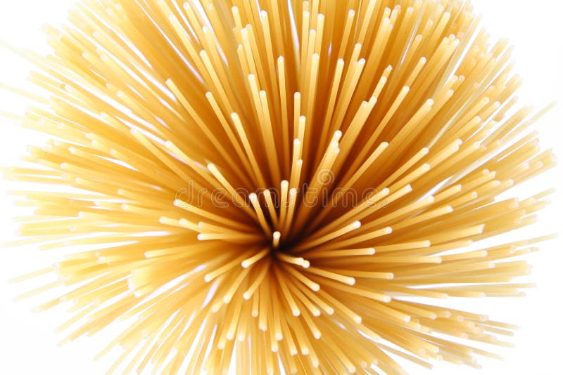 Raw spaghetti stock image. Image of meal, object, close - 14123445