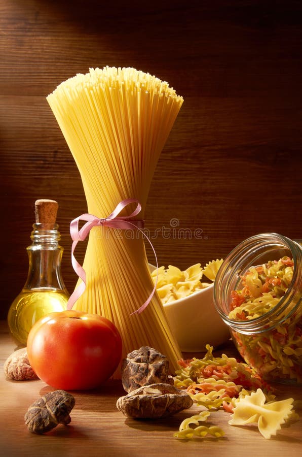 Spaghetti stock image. Image of seasonings, tradition - 7675821
