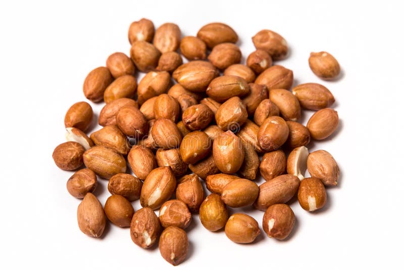 Raw spanish peanuts stock photo. Image of nutrition, grain - 76725096
