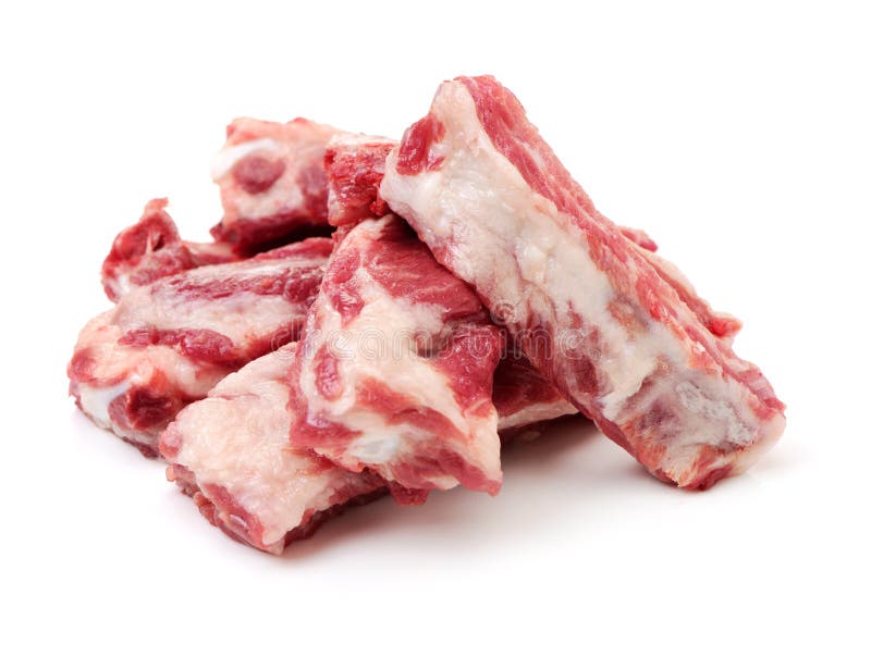 Raw spare ribs stock photo. Image of swine, spice, supper - 143585628