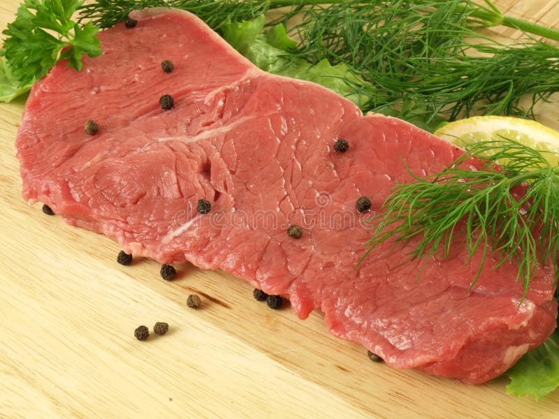 Raw steak, closeup stock photo. Image of ingredient, lunch - 24551878