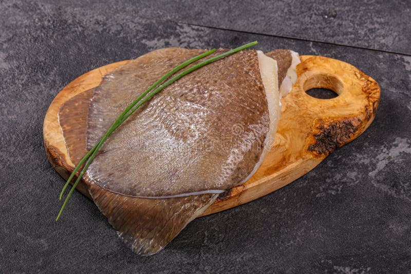 Raw Stingray Wings Fillet for Cooking Stock Image - Image of market ...