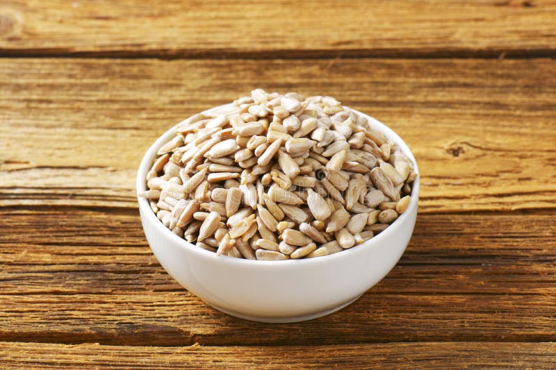 Raw sunflower seed stock image. Image of hulled, edible - 57128231