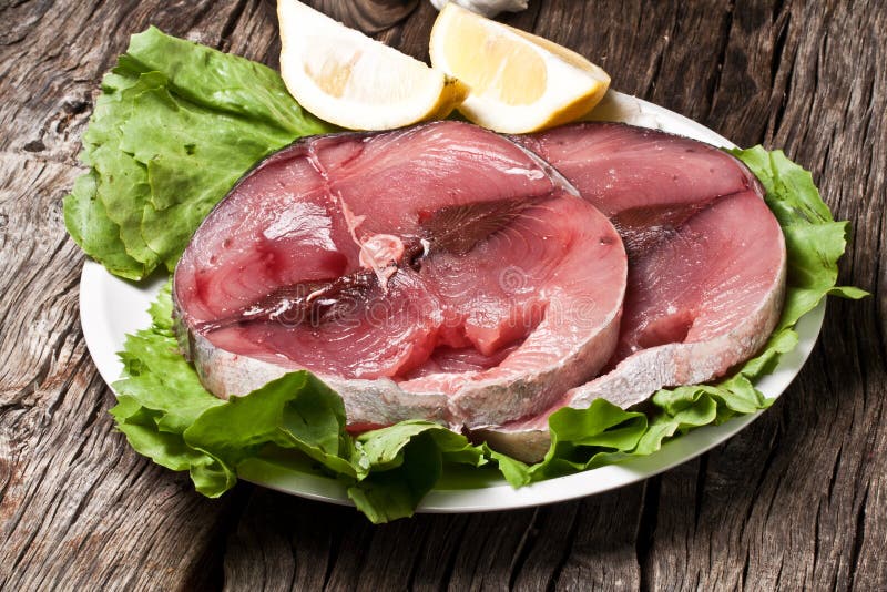 Raw swordfish on the table stock photo. Image of mediterranean - 21972112