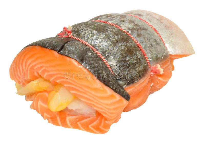 Raw Three Fish Roast stock image. Image of food, haddock - 57687561