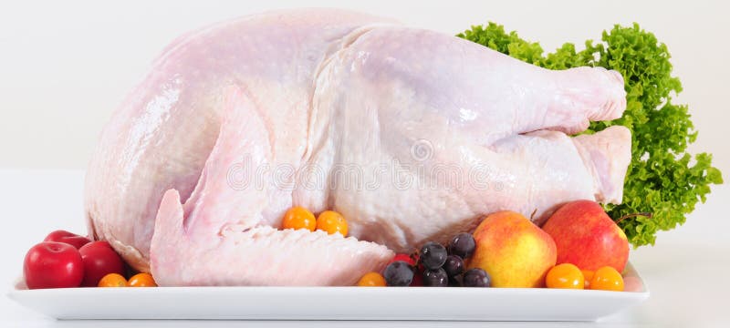 Raw turkey. stock image. Image of prepare, meal, preparation - 12275629