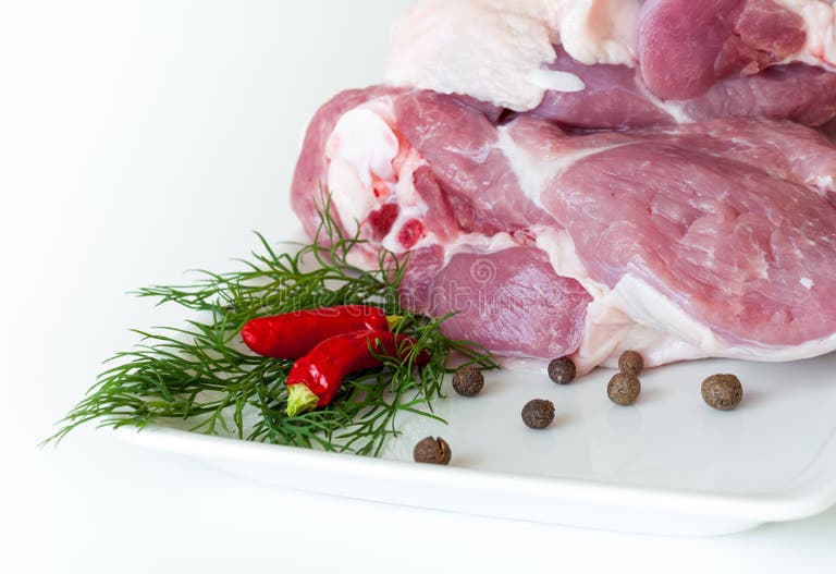 Raw turkey meat stock photo. Image of paprika, protein - 34252816