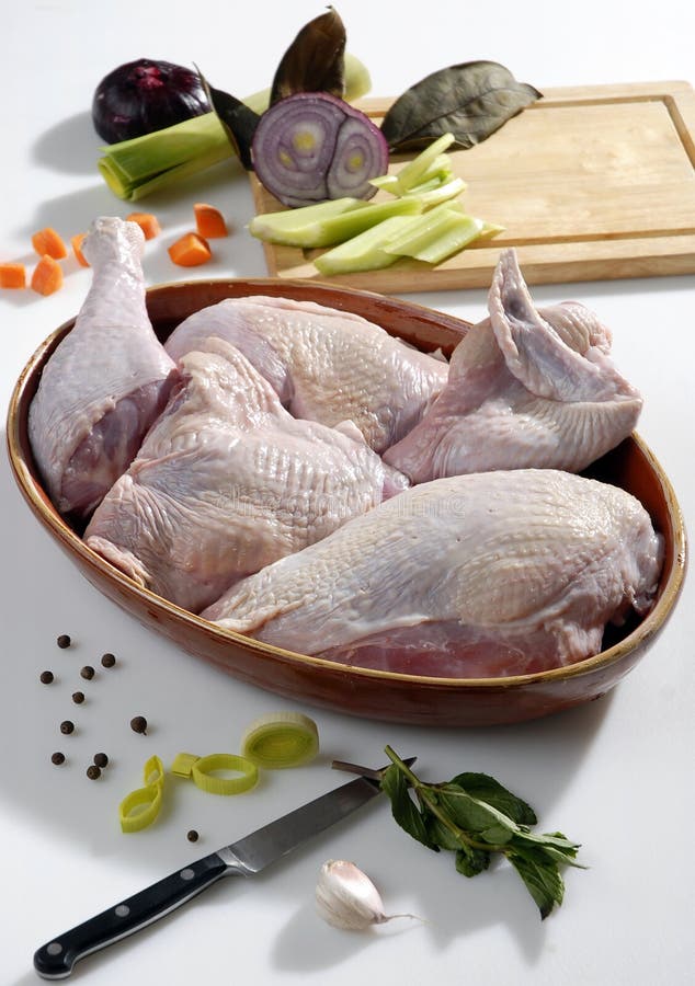 Raw turkey ready to cook stock photo. Image of food, energy - 12320042