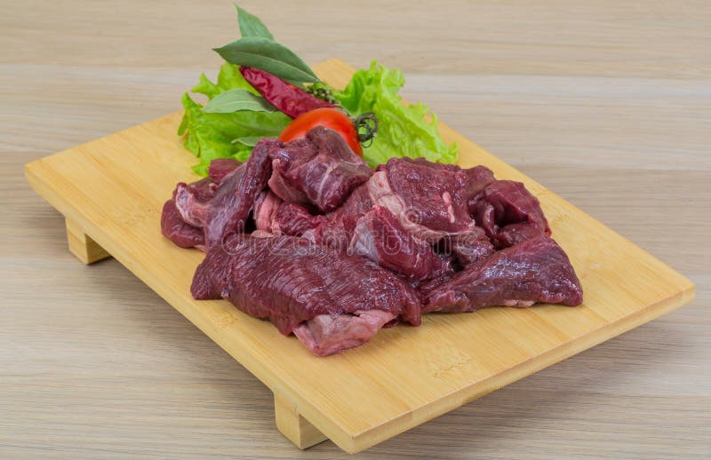 Raw venison stock image. Image of spare, sirloin, fillet - 49802445