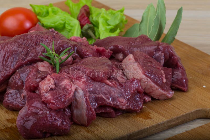 Raw venison stock photo. Image of rack, fillet, cook - 51040192