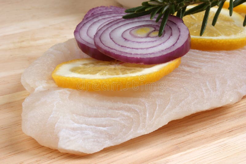 Raw Vietnamese River Cobbler Fillet Stock Image - Image of gourmet ...