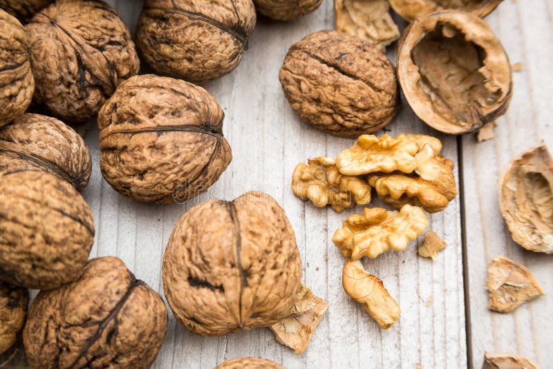 Raw Walnuts stock image. Image of walnuts, organic, healthy - 58679609