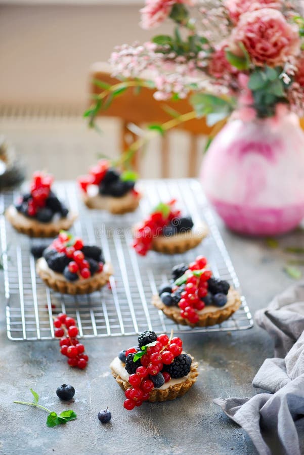 Raw White Chocolate Cheesecake Tart...style Rustic Stock Image - Image ...