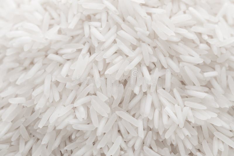 Raw White Rice / Background Stock Image - Image of ingredient, cooking ...