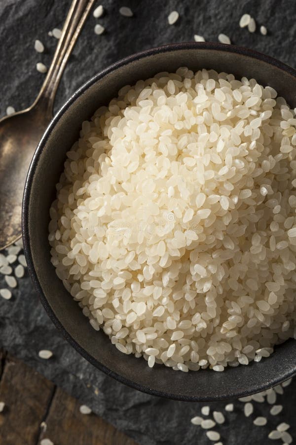 Raw White Sushi Rice stock image. Image of food, organic - 50791425