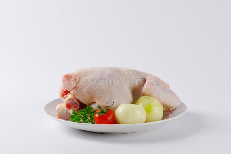 Raw whole chicken stock image. Image of studio, shot - 68728965