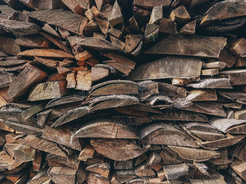 Raw Wood Plank Drying Outside Stock Image - Image of boards, texture ...
