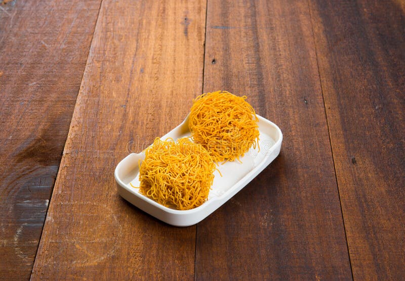 Raw yee mee stock image. Image of fresh, white, asian - 100832779